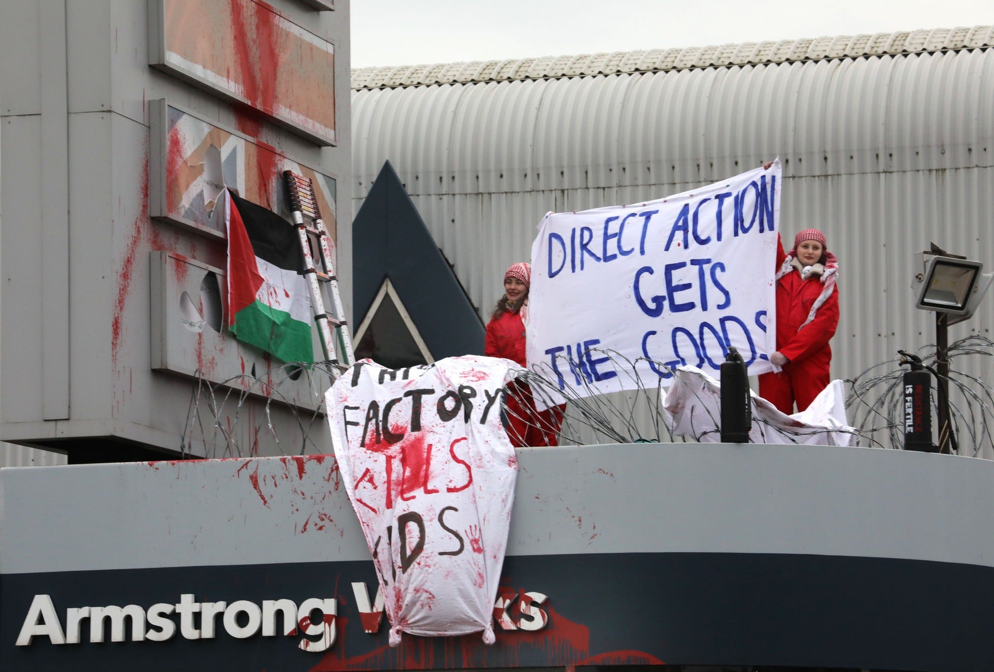 In Defence of Direct Action – Y Seren Goch